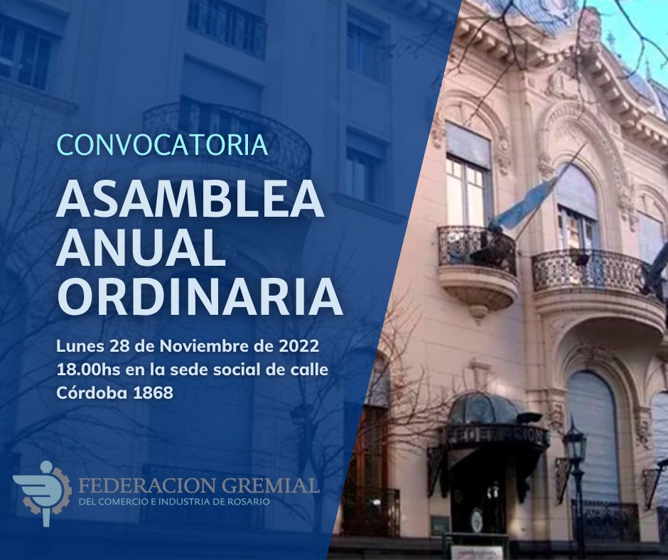 Asamblea Anual Ordinaria – Federación Gremial del Comercio e Industria ...